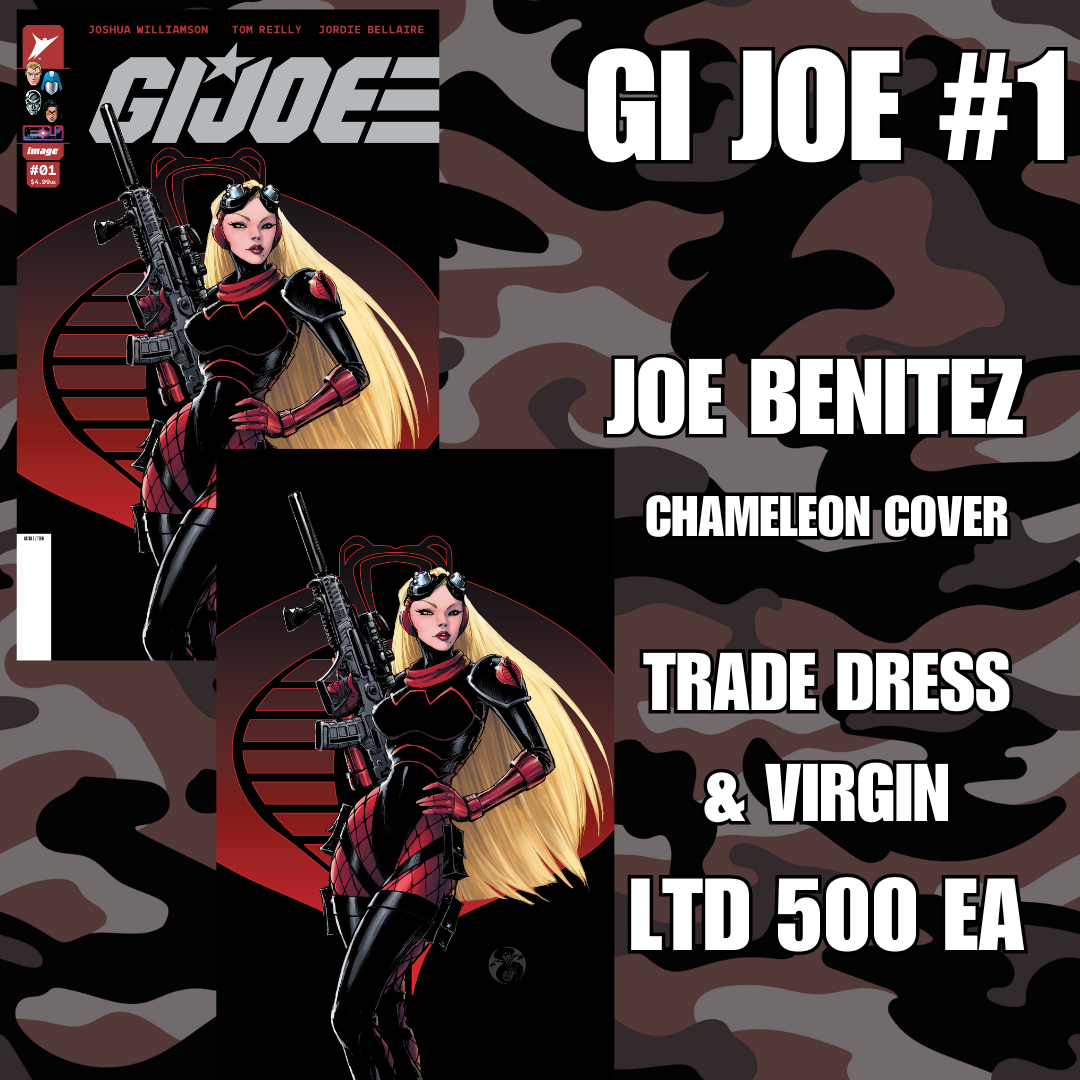 G.I. Joe #1 Joe Benitez Variant – Bigg Legg Vintage & Variants